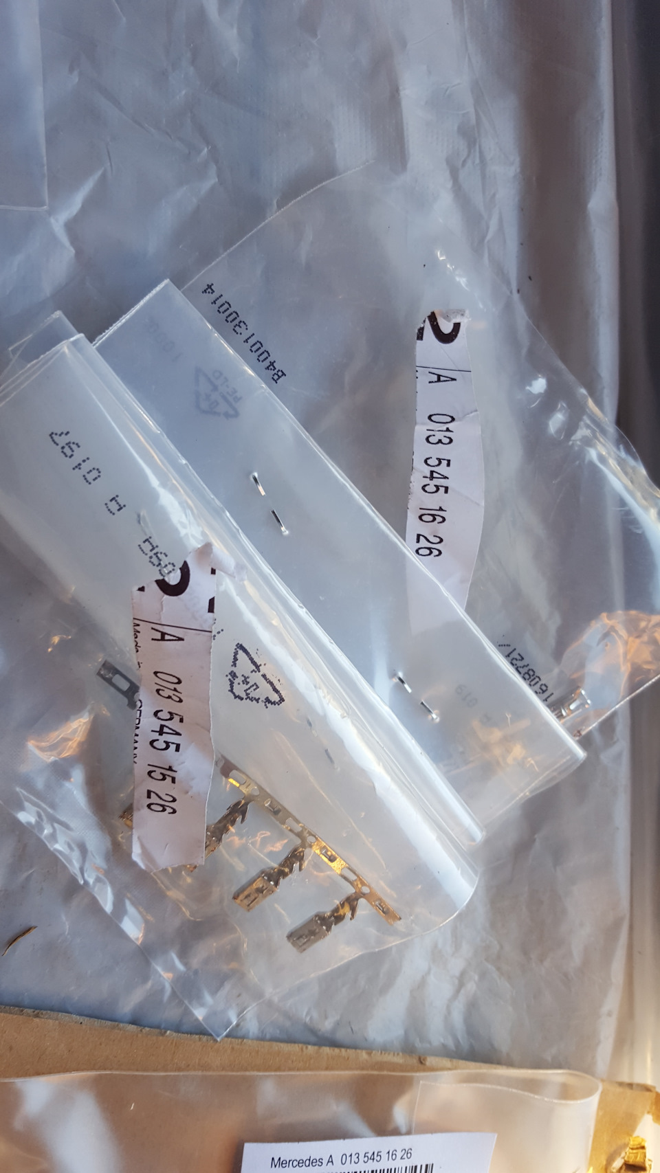 A0135451526 Контакт электрический Mercedes | Запчасти на DRIVE2