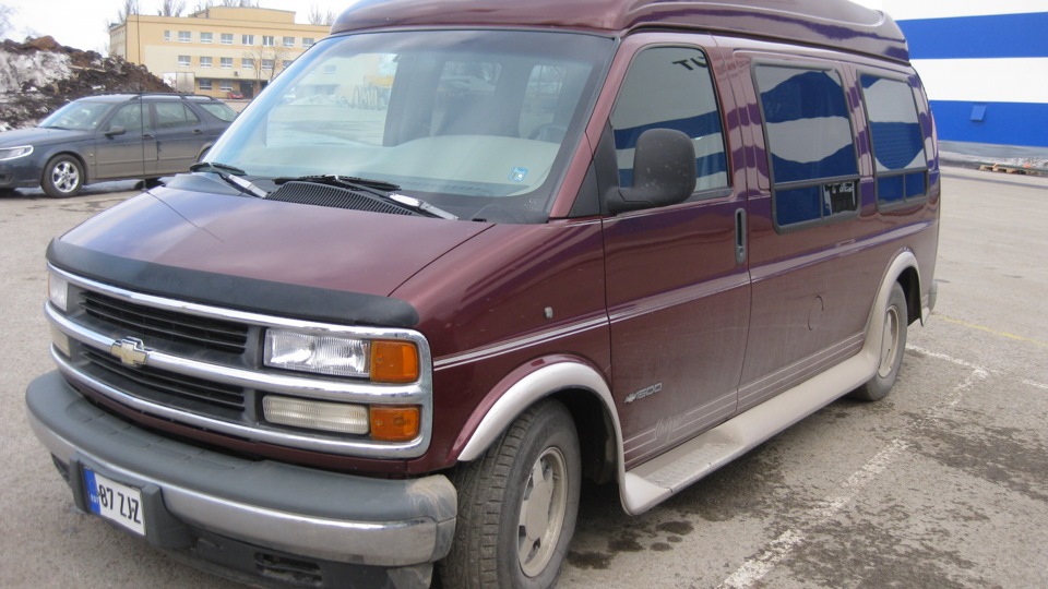Газ -> официальшина — Chevrolet Express (GMT600), 5,7 л, 1999 года ...