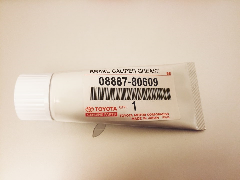 Оригинальные смазки Toyota для тормозОв — Toyota bB (2G), 1,5 л, 2008 ...