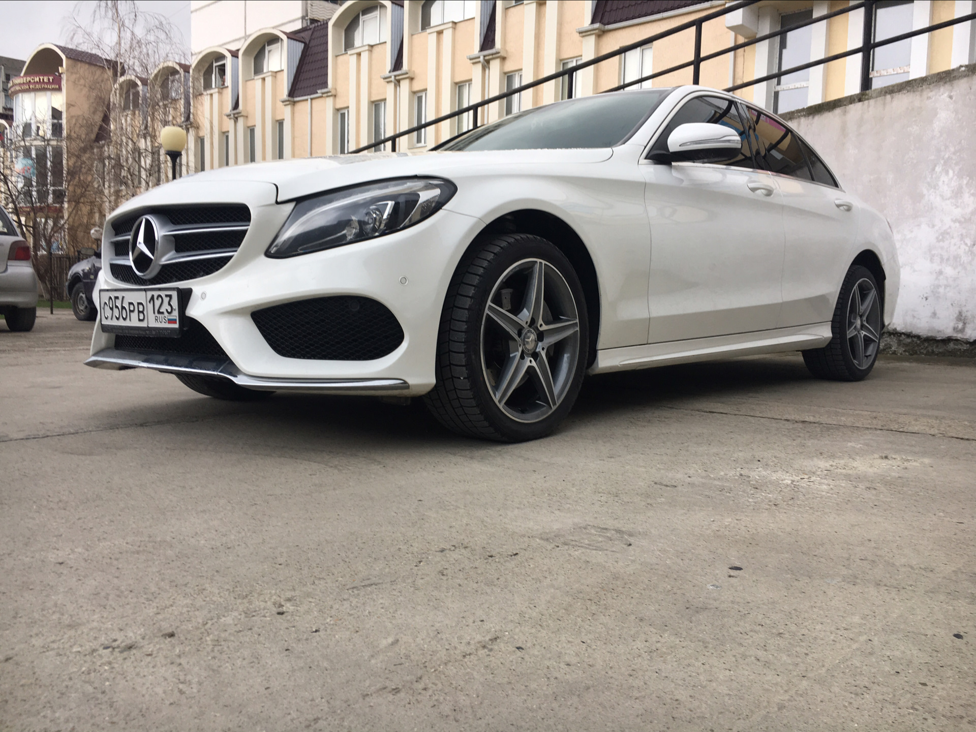 К зиме готов #2 — Mercedes-Benz C-Class (W205), 1,6 л, 2015 года | колёсные диски | DRIVE2