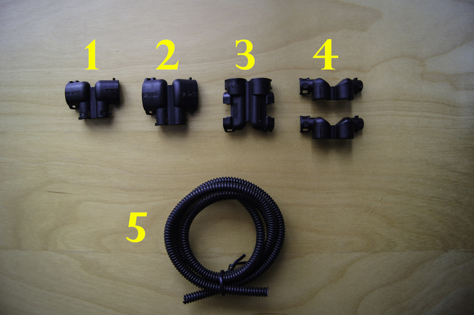 клипсы подкапотных разъемов — Skoda Yeti, 1,8 л, 2016 года | запчасти ...