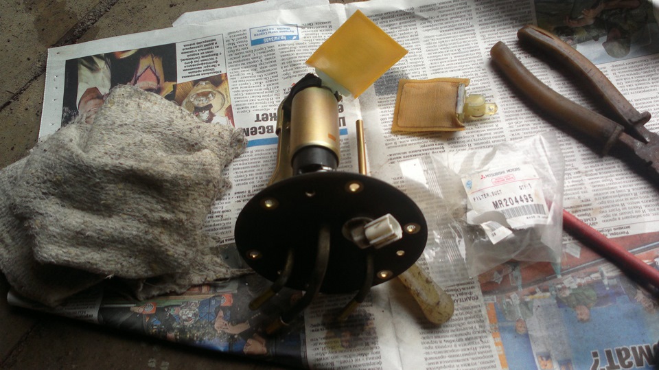 MR204495 Сетка-фильтр для бензонасоса Mitsubishi | Запчасти на DRIVE2