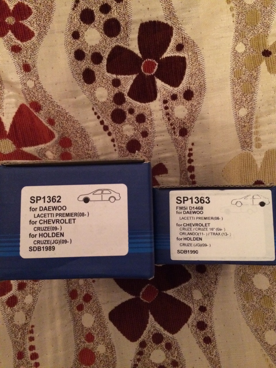 SP1363 Колодки тормозные дисковые задние SANGSIN | Запчасти на DRIVE2