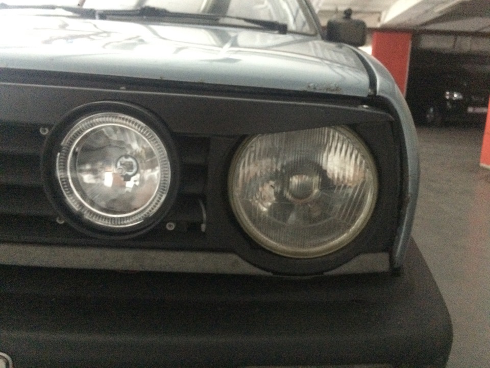 Новые фары — Volkswagen Golf Mk2, 2 л, 1989 года | стайлинг | DRIVE2