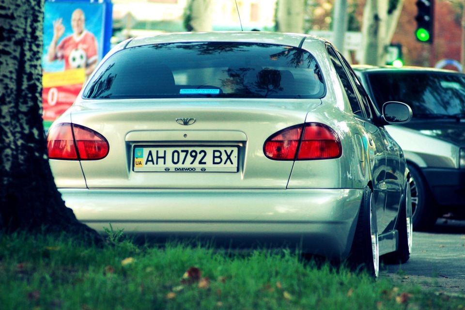 Всем Stance =) — Daewoo Lanos, 1,5 л, 1999 года | фотография | DRIVE2