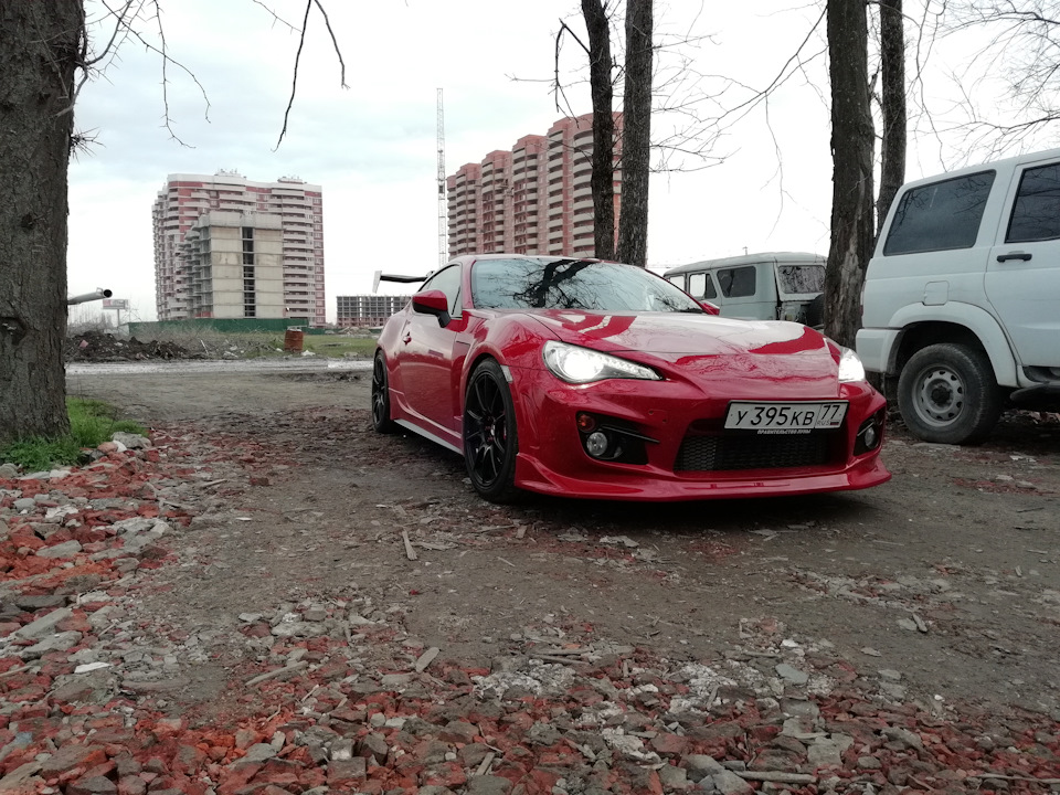 Передний бампер INGS — Toyota GT86, 2 л, 2013 года | тюнинг | DRIVE2