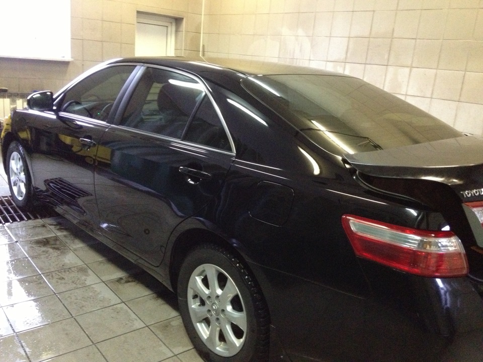 Твердый воск. — Toyota Camry (XV40), 2,4 л, 2009 года | мойка | DRIVE2