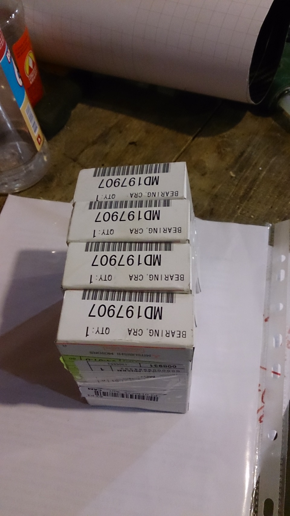 Пришли первые запчасти. — Mitsubishi Pajero (3G), 3,5 л, 2002 года ...