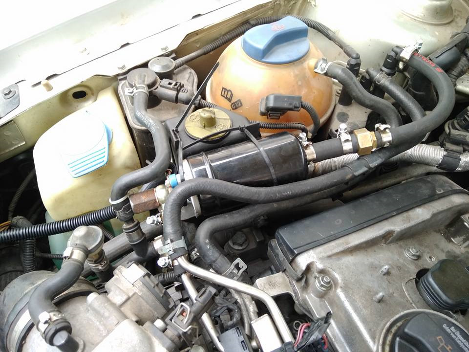 установка доп. бензонасоса Bosh — Skoda Octavia A4 Mk1, 1,8 л, 2002 ...