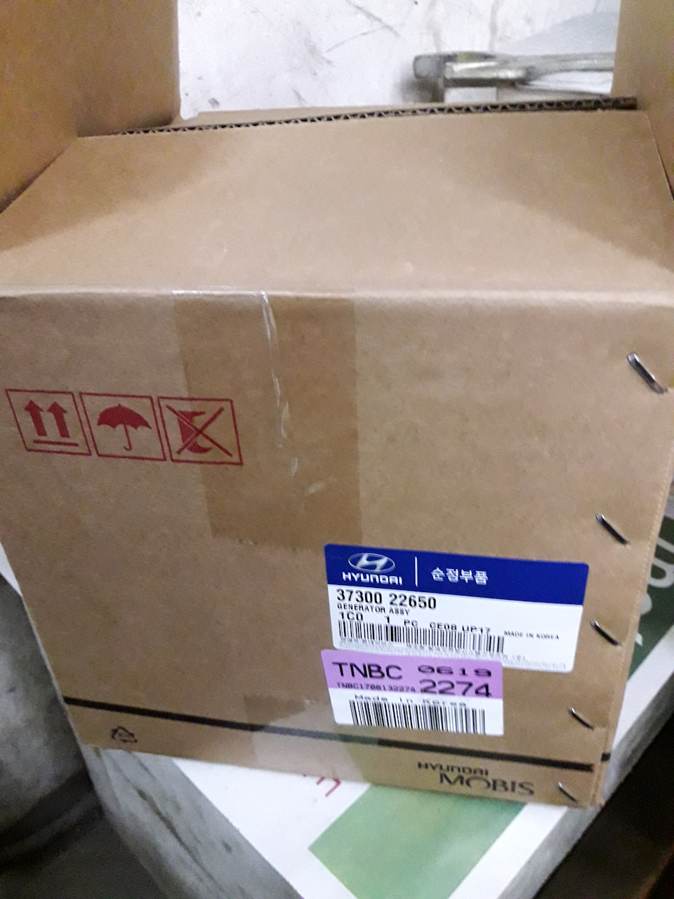 3730022650 Генератор (90a) act-vrn, getz, elantra, tucson 2.0, rio3 ...