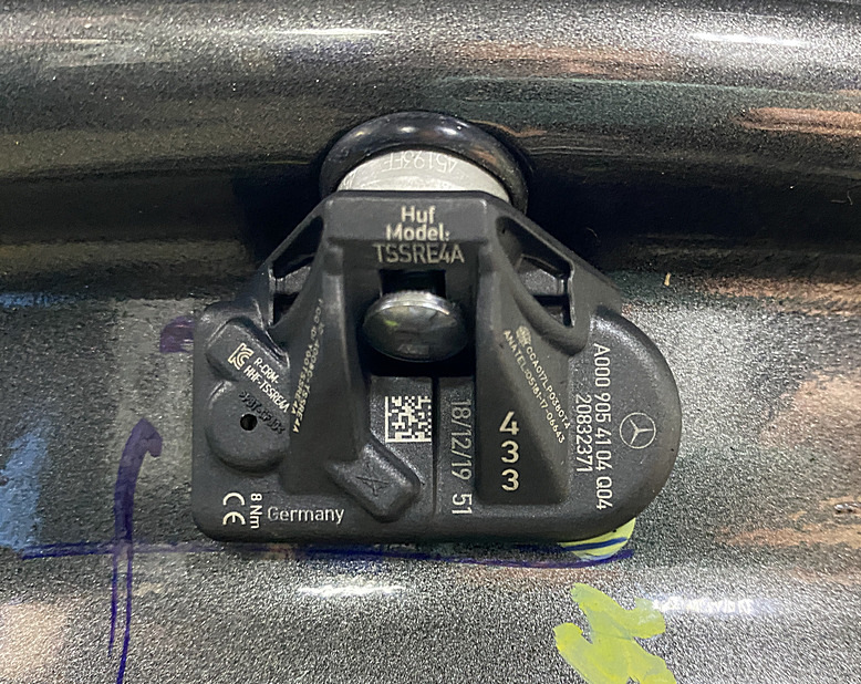 A0009054104 ДАТЧИК ДАВЛЕНИЯ В ШИНЕ (TIRE PRESSURE SENSOR) Mercedes ...