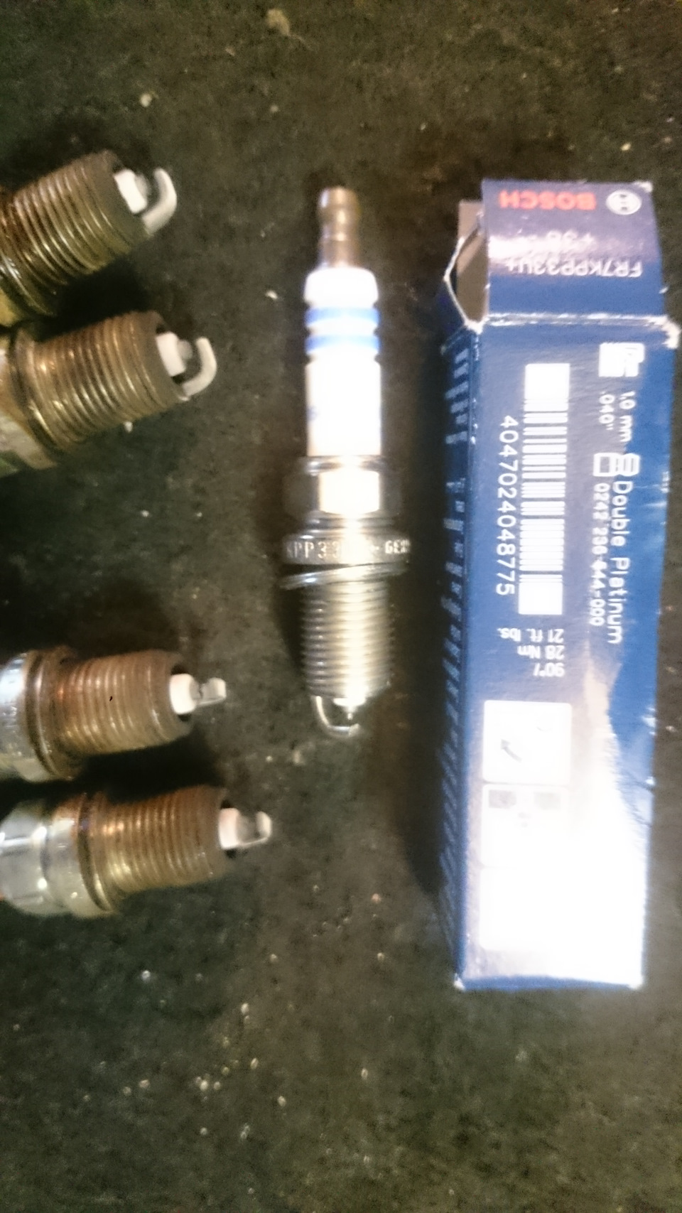 0242236544 Свеча зажигания BOSCH | Запчасти на DRIVE2