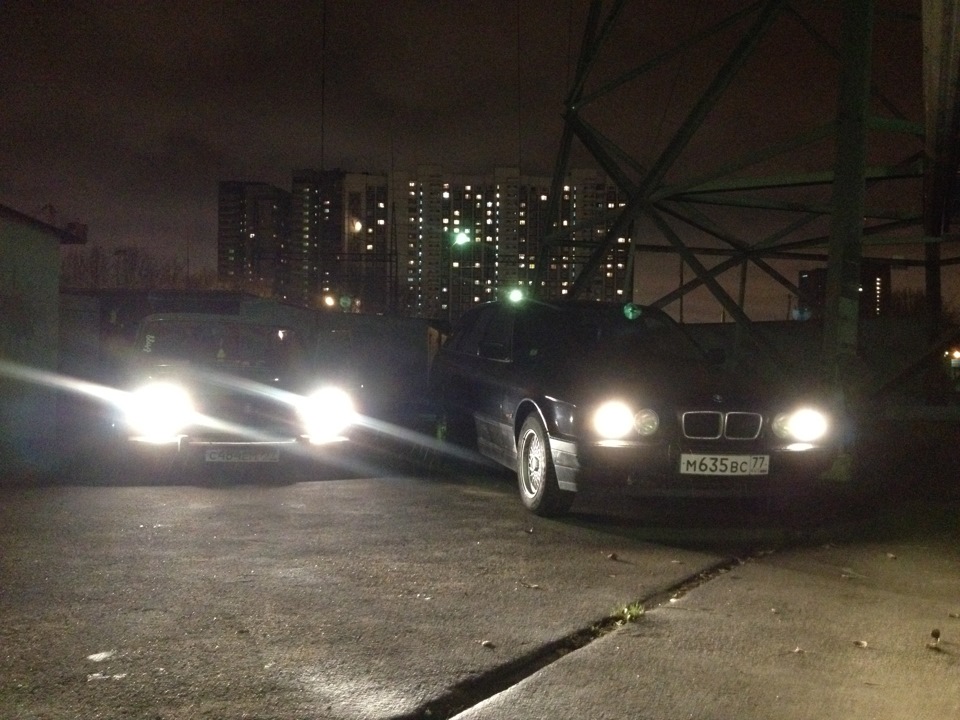 Azev Type A и занижение — BMW 5 series Touring (E34), 1,8 л, 1995 года ...