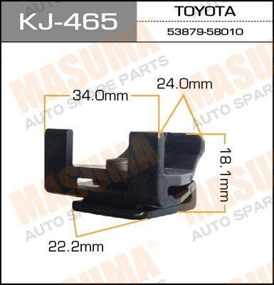5387958010 КЛИПСА КРЕПЕЖНАЯ 149 TOYOTA LEXUS | Запчасти на DRIVE2