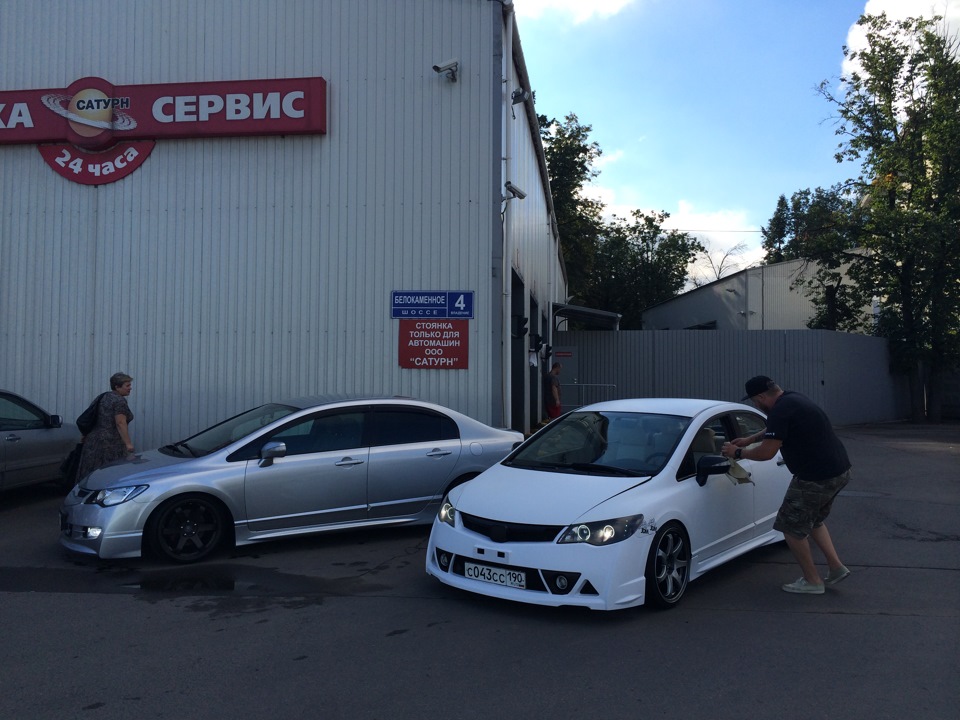 Slammest 2014 — Honda Civic 4D (8G), 1,8 л, 2008 года | встреча | DRIVE2