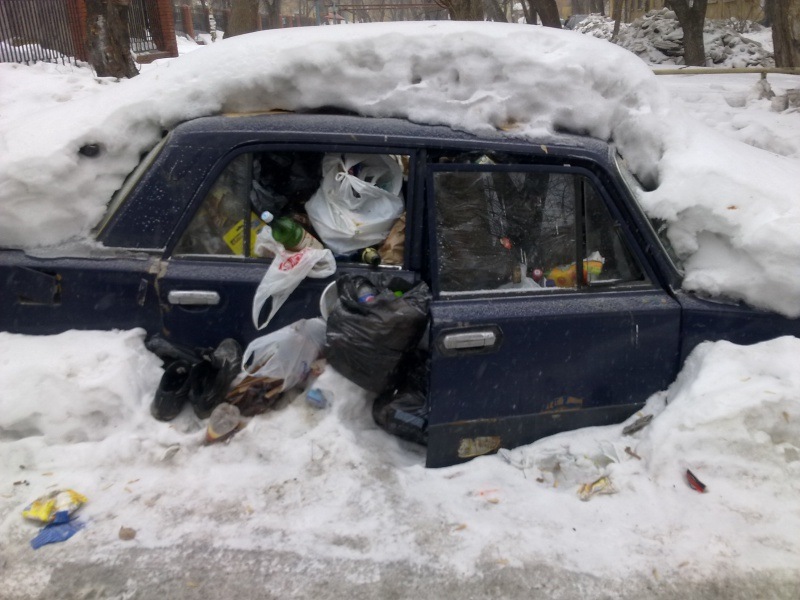 Мусор — Ford Focus Hatchback II, 2 л, 2011 года | аксессуары | DRIVE2