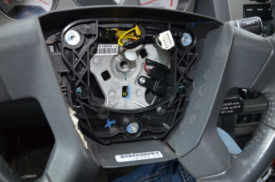 [МАНУАЛ] Замена ClockSpring на Dodge 2007+ гг — Dodge Avenger Sedan, 2 ...