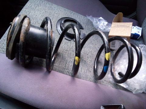 90250418 Проставка/прокладка передней пружины нижняя (оригинал) DAEWOO ...