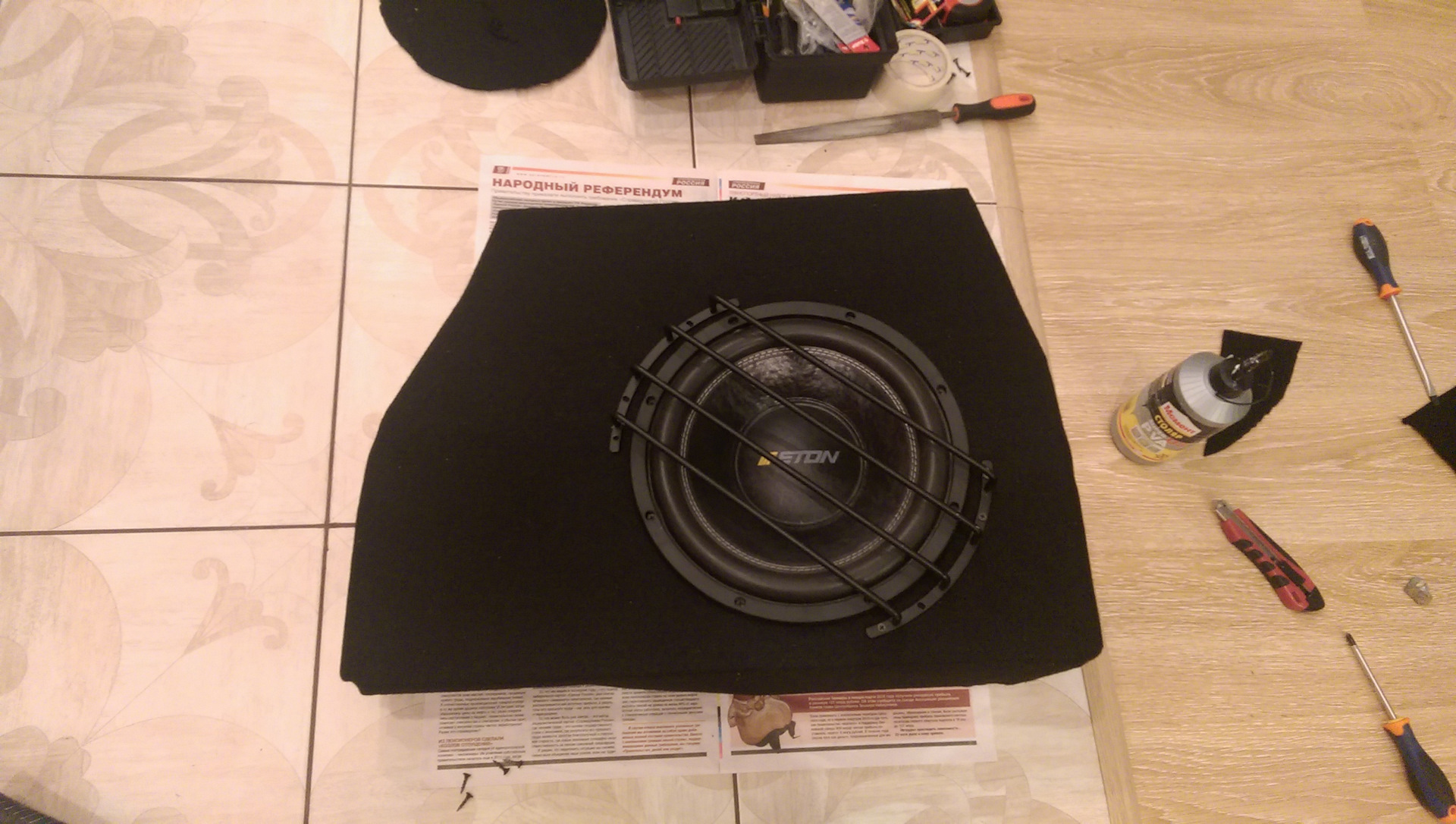 Стелс в крыло часть 5 — KIA Rio (3G), 1,6 л, 2012 года | автозвук | DRIVE2