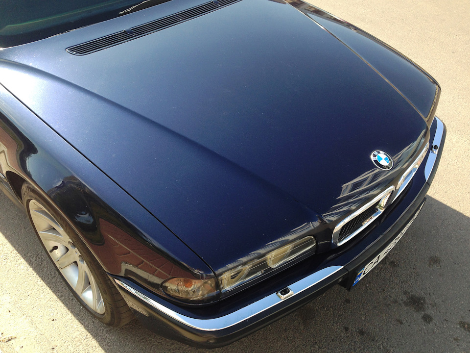 Замена декоративной решетки — BMW 7 series (E38), 4,4 л, 1997 года ...