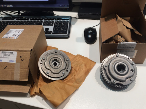 55567049 Фазорегулятор выпуск GM | Запчасти на DRIVE2