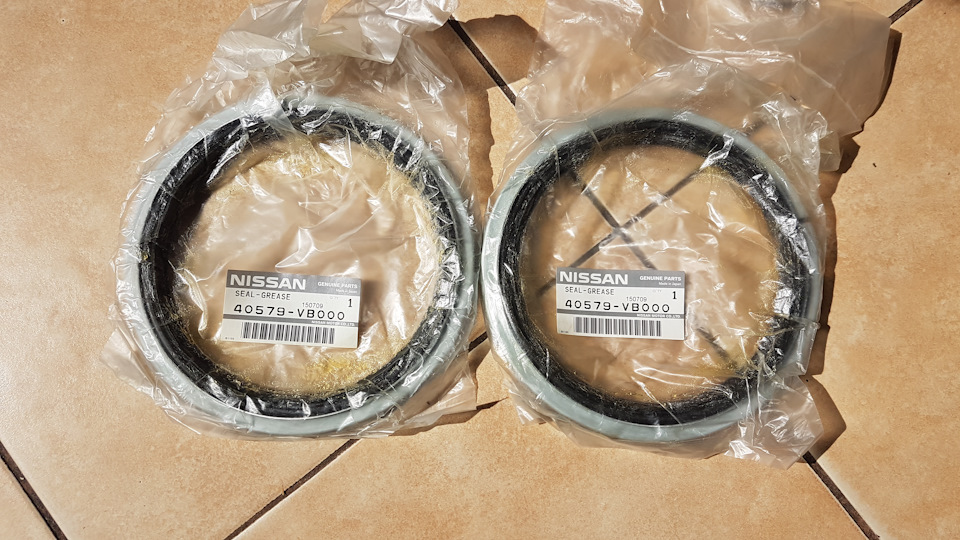 Рем комплект переднего моста. — Nissan Patrol (Y61), 4,2 л, 2007 года ...