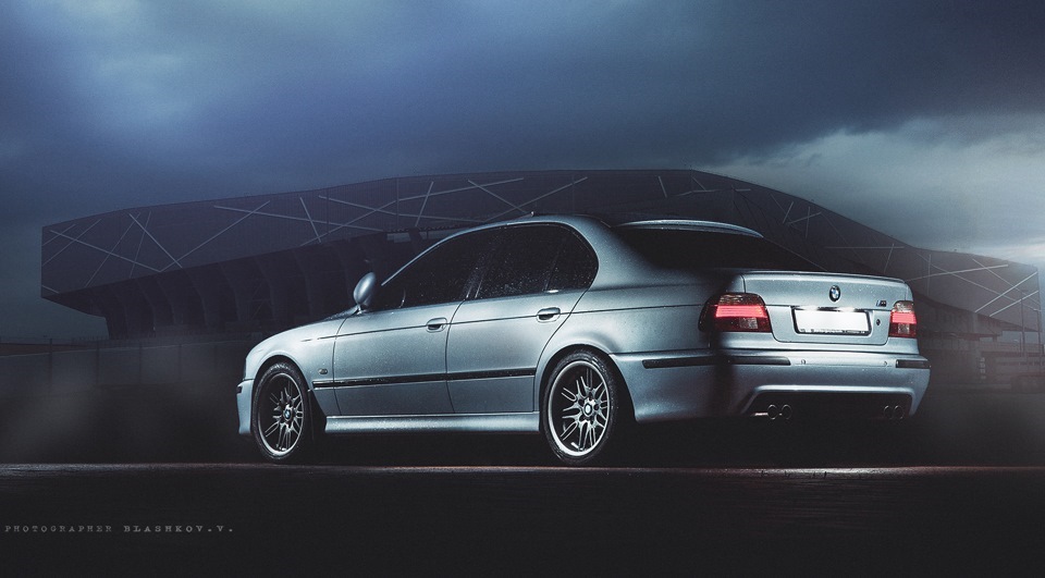 Night Photo Session BMW ///М5 (part 1) — BMW M5 (E39), 4,9 л, 2000 года | фотография | DRIVE2