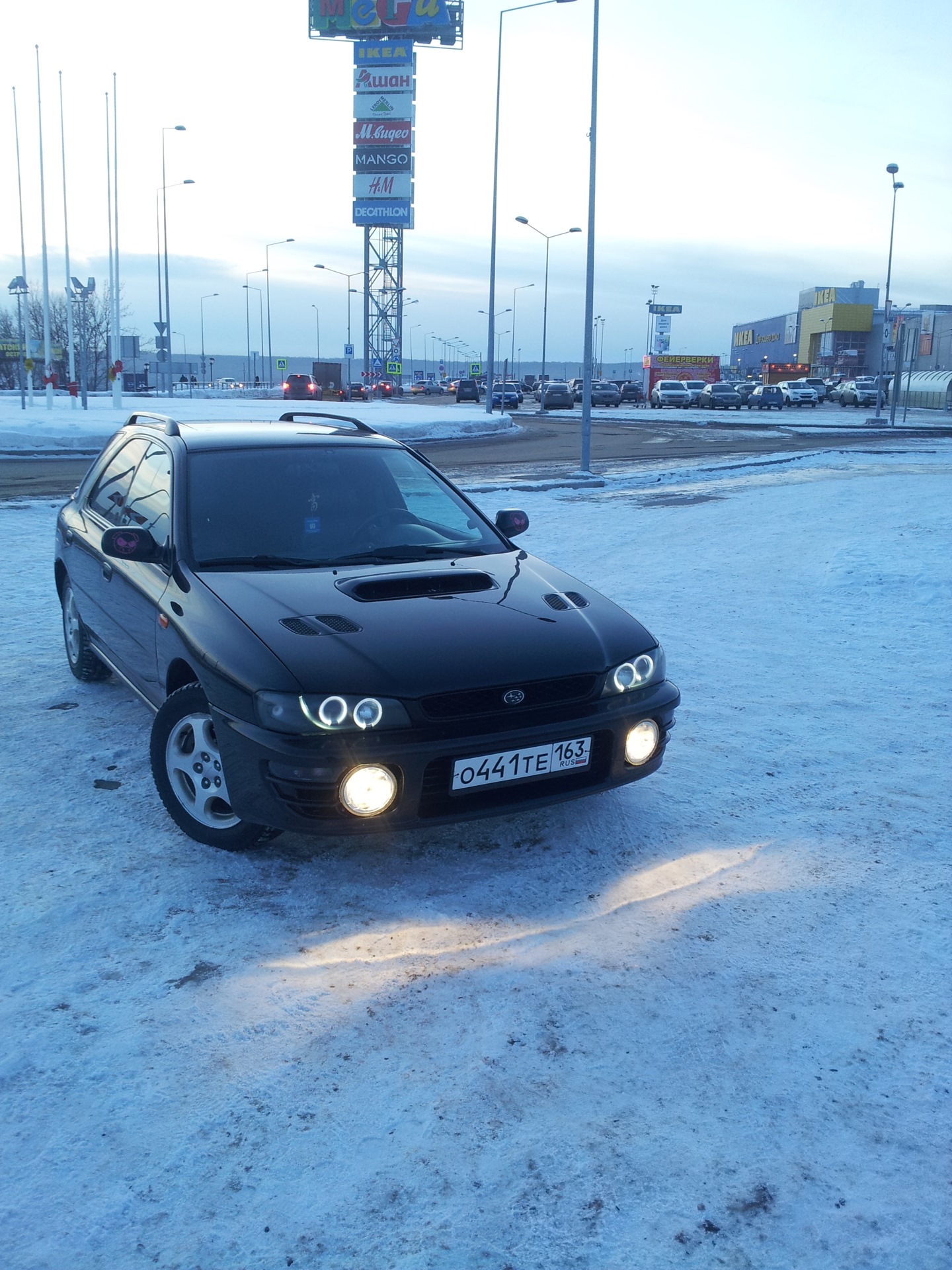 Немного фото в новом облике на фоне вечернего заката! — Subaru Impreza ...