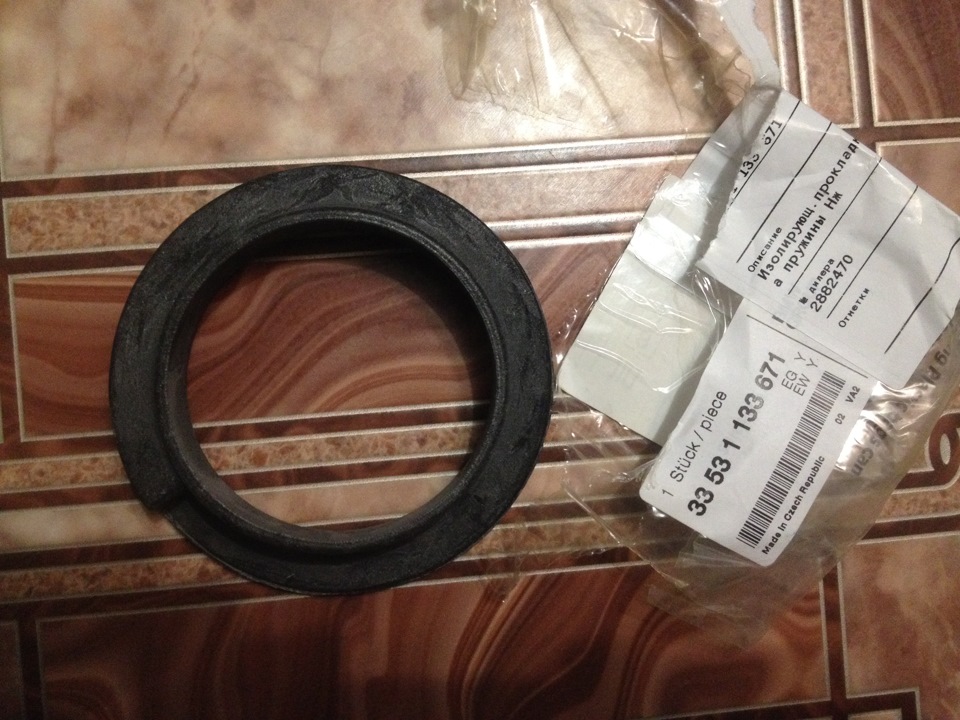 33531133671 Изолирующ.прокладка пружины Нж BMW | Запчасти на DRIVE2