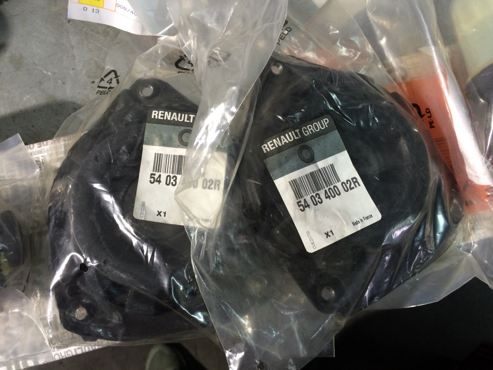 540340002R Прокладка врх пружины подв пер RENAULT | Запчасти на DRIVE2