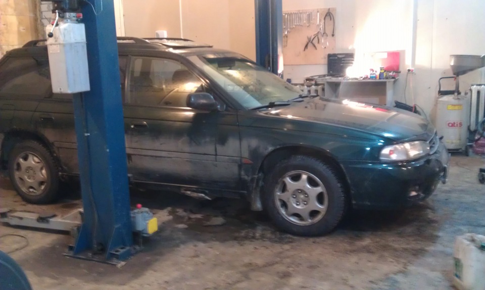 Субботние ремни! — Mitsubishi Galant (8G), 2 л, 1998 года | визит на ...