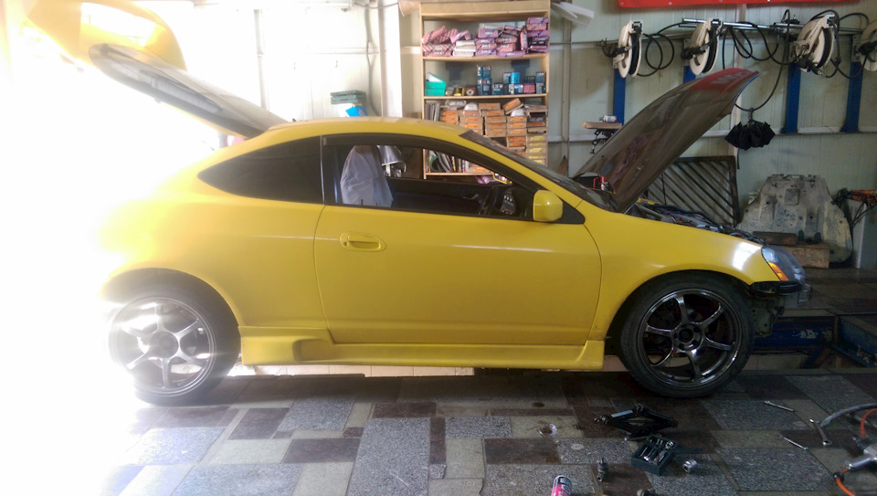 Установка Tein Flex — Honda Integra (DC5), 2 л, 2002 года | тюнинг | DRIVE2