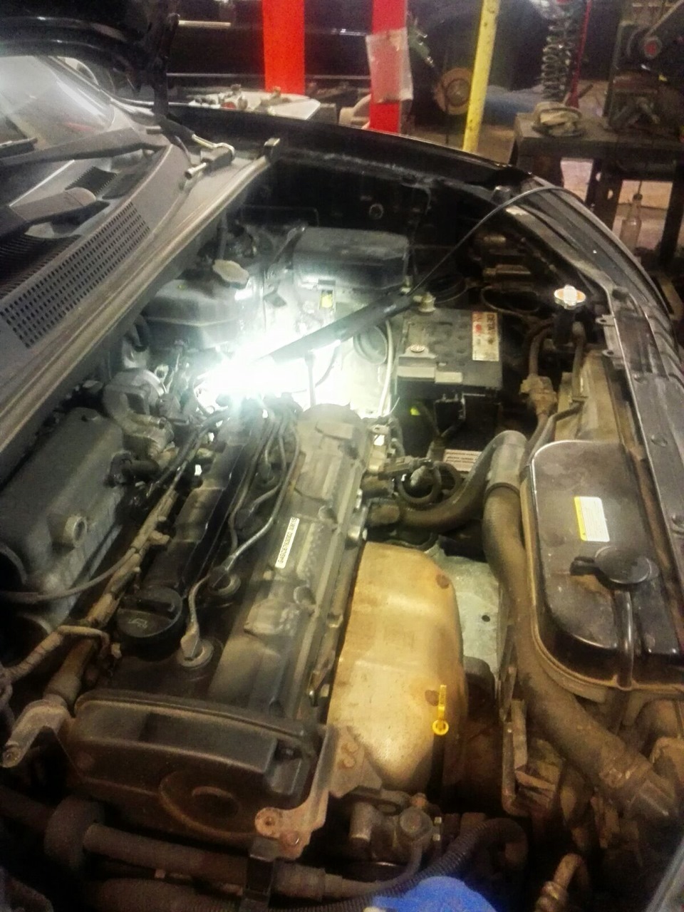 Большое ТО. — Hyundai Tucson (JM), 2 л, 2007 года | визит на сервис ...