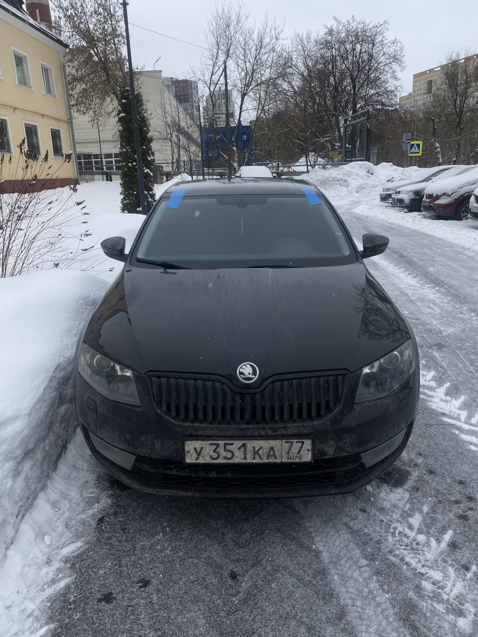 Замена лобового стекла FUYAO — Skoda Octavia A7 Mk3, 1,8 л, 2013 года ...