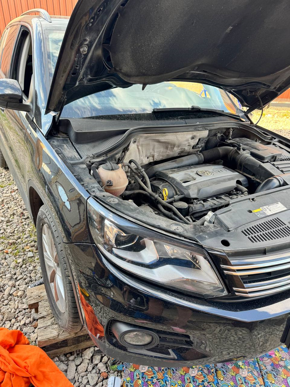 #21 N249 — Volkswagen Tiguan (1G), 2 л, 2014 года | своими руками | DRIVE2