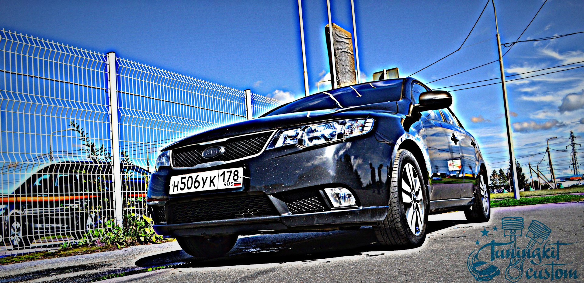 Заехал на сервис в мастерскую TuningKit custom. — KIA Cerato (2G), 1,6 ...