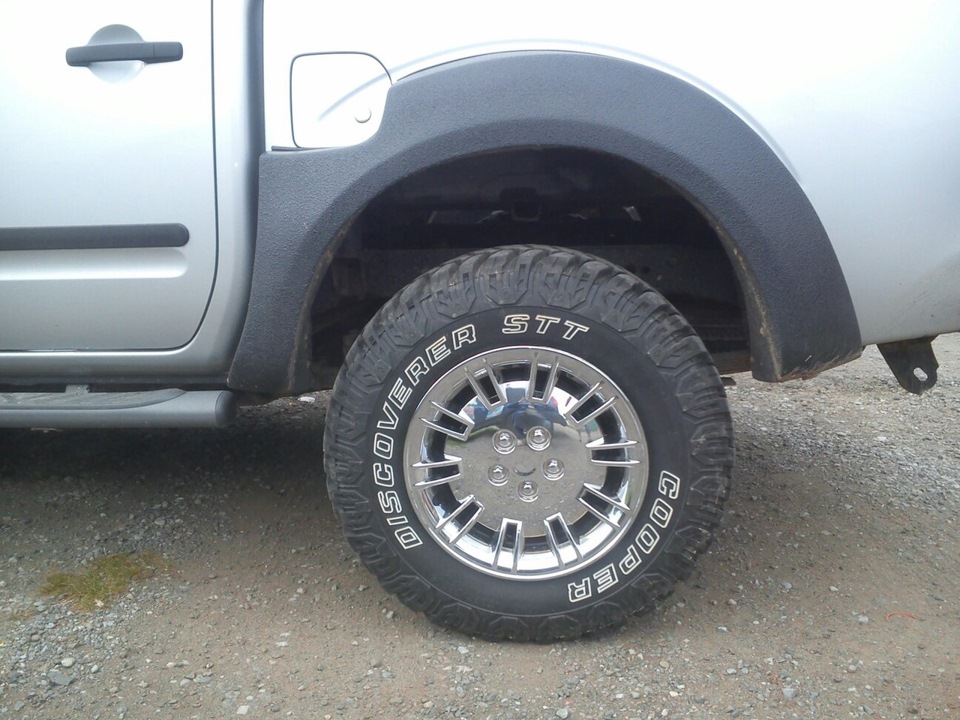 Колпаки на диски! — Nissan Navara (2G), 2,5 л, 2008 года | колёсные ...