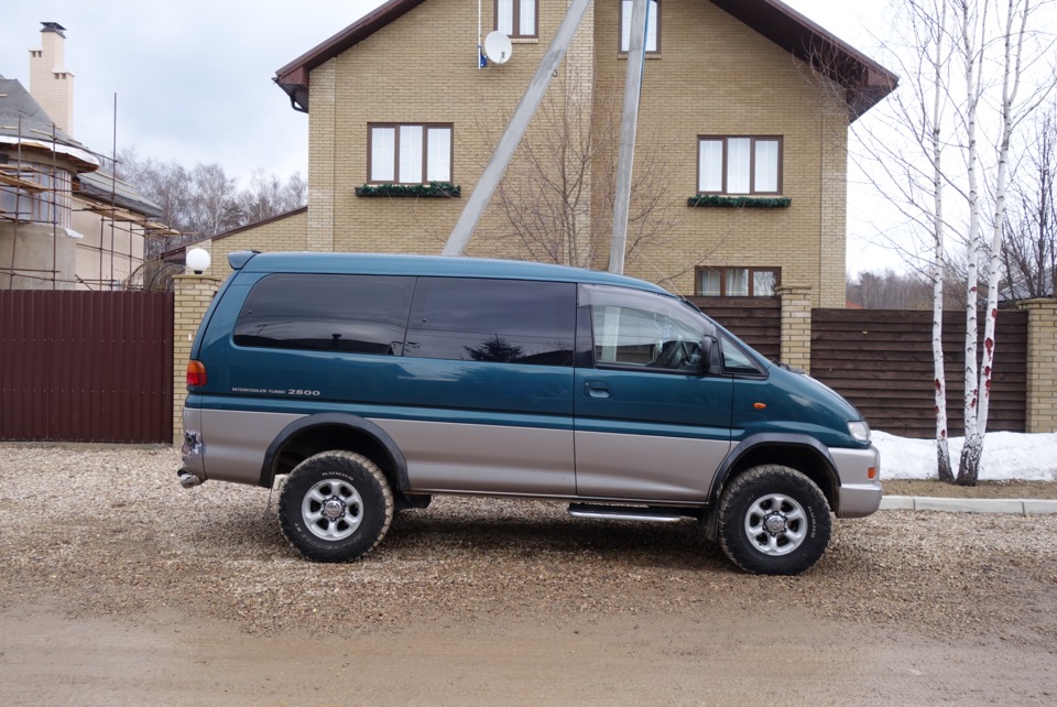 большое ТО и лифт. — Mitsubishi Delica (L400), 2,8 л, 1998 года | визит на сервис | DRIVE2