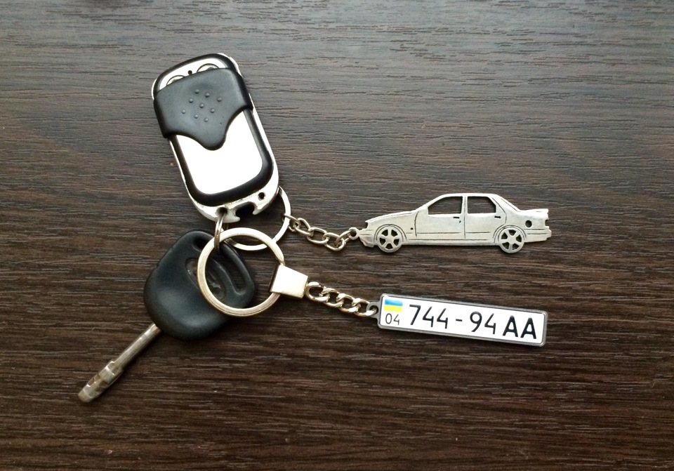 Теперь ключи выглядят так! — Ford Sierra, 2 л, 1988 года | аксессуары ...
