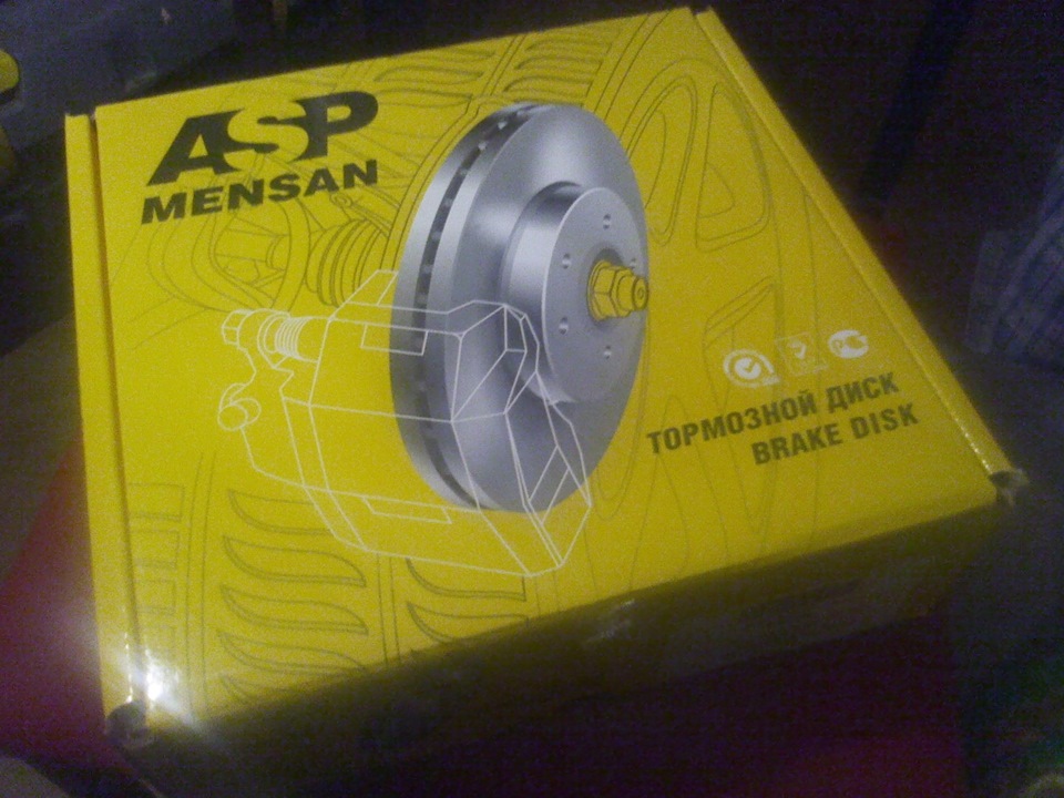 Замена передних дисковых тормозов — Lada 21124, 1,6 л, 2005 года ...