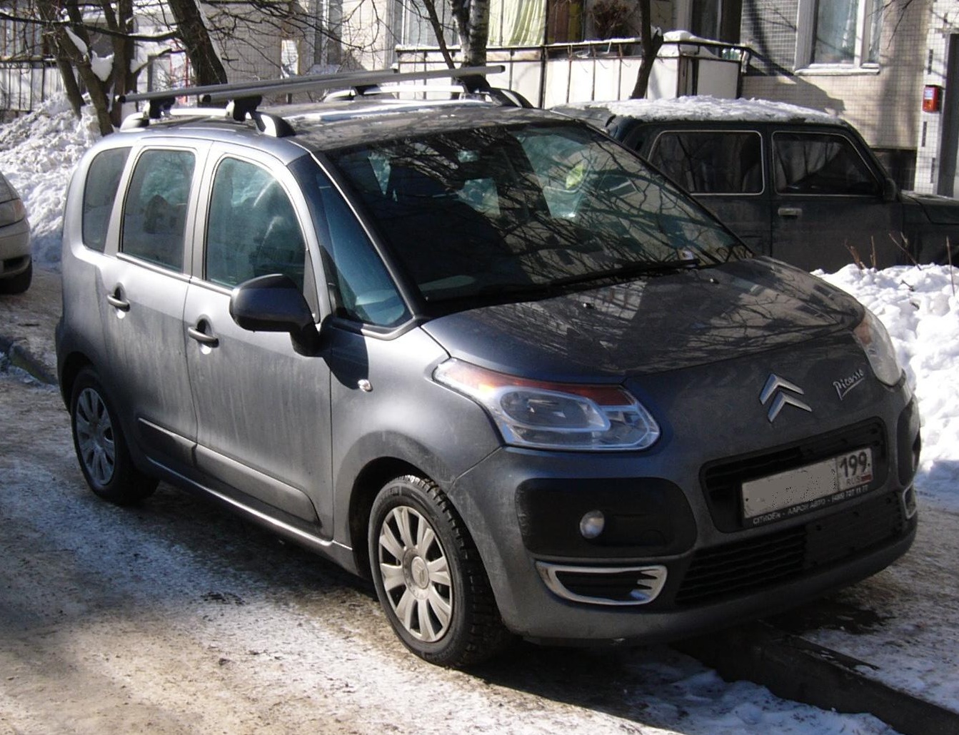 Верхний багажник — Citroen C3 Picasso, 1,4 л, 2010 года | фотография ...
