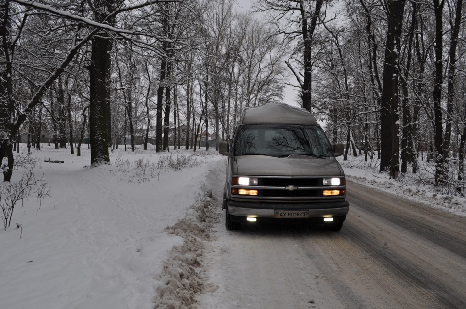 Зимний ЭКСПРЕСС — Chevrolet Express (GMT600), 5,7 л, 2002 года ...
