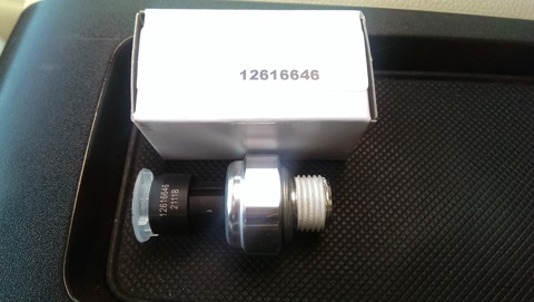 12616646 Датчик давления масла GM | Запчасти на DRIVE2