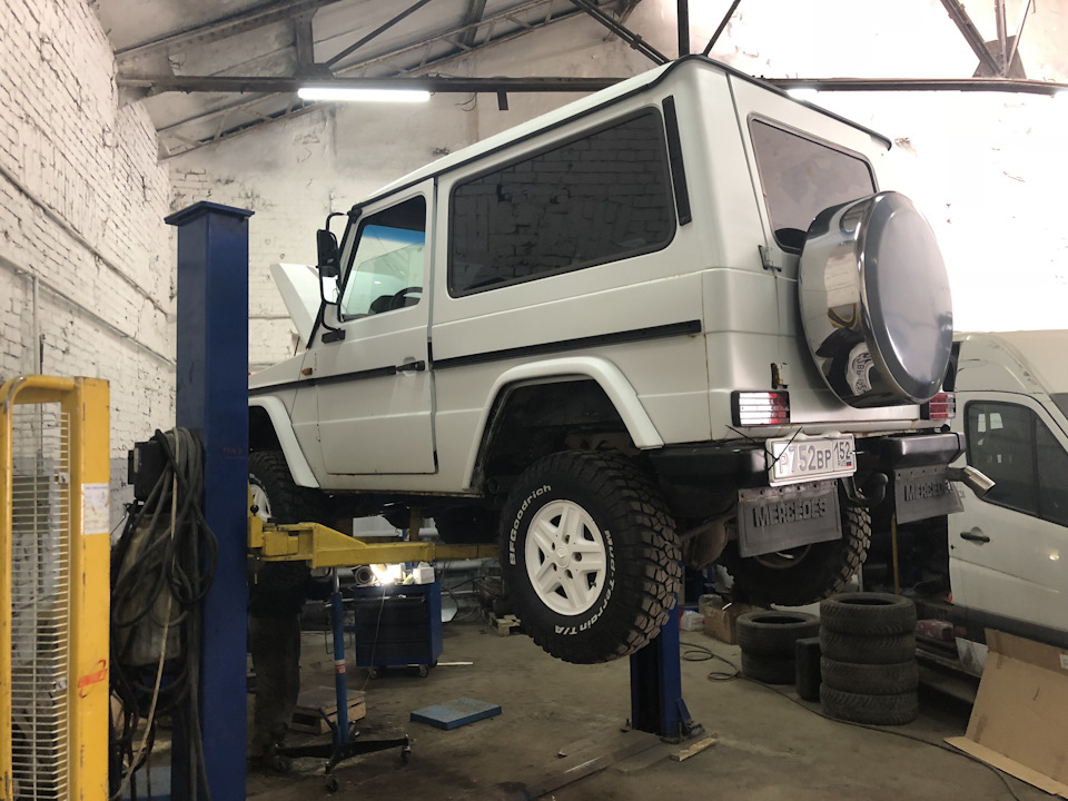 Первое ТО — Mercedes-Benz G-Class (W460/W461), 2,3 л, 1989 года | визит ...