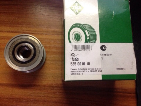 535001610 Механизм свободного хода генератора INA | Запчасти на DRIVE2