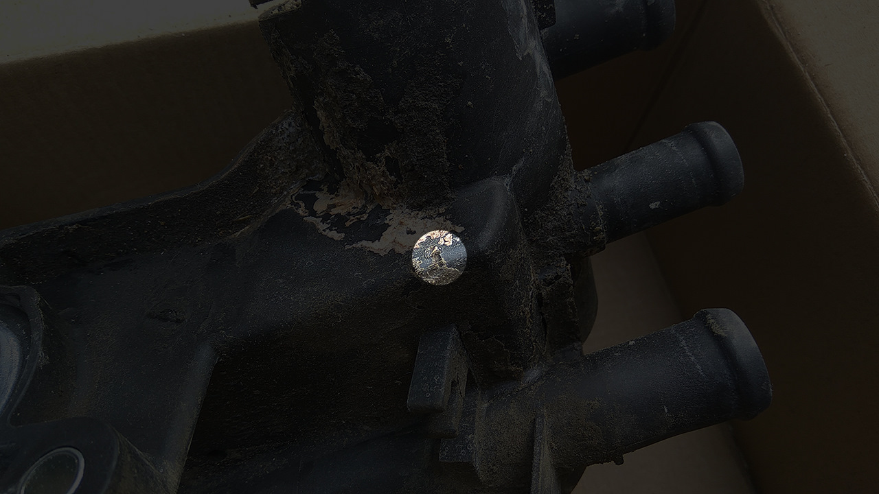 Побег антифриза в условиях жаркого юга — Skoda Octavia A4 Mk1, 1,4 л ...