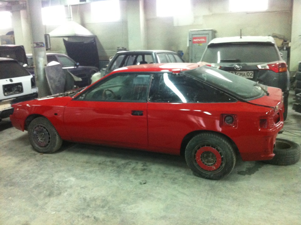 70% окраски — Toyota Celica (160), 2 л, 1987 года | другое | DRIVE2
