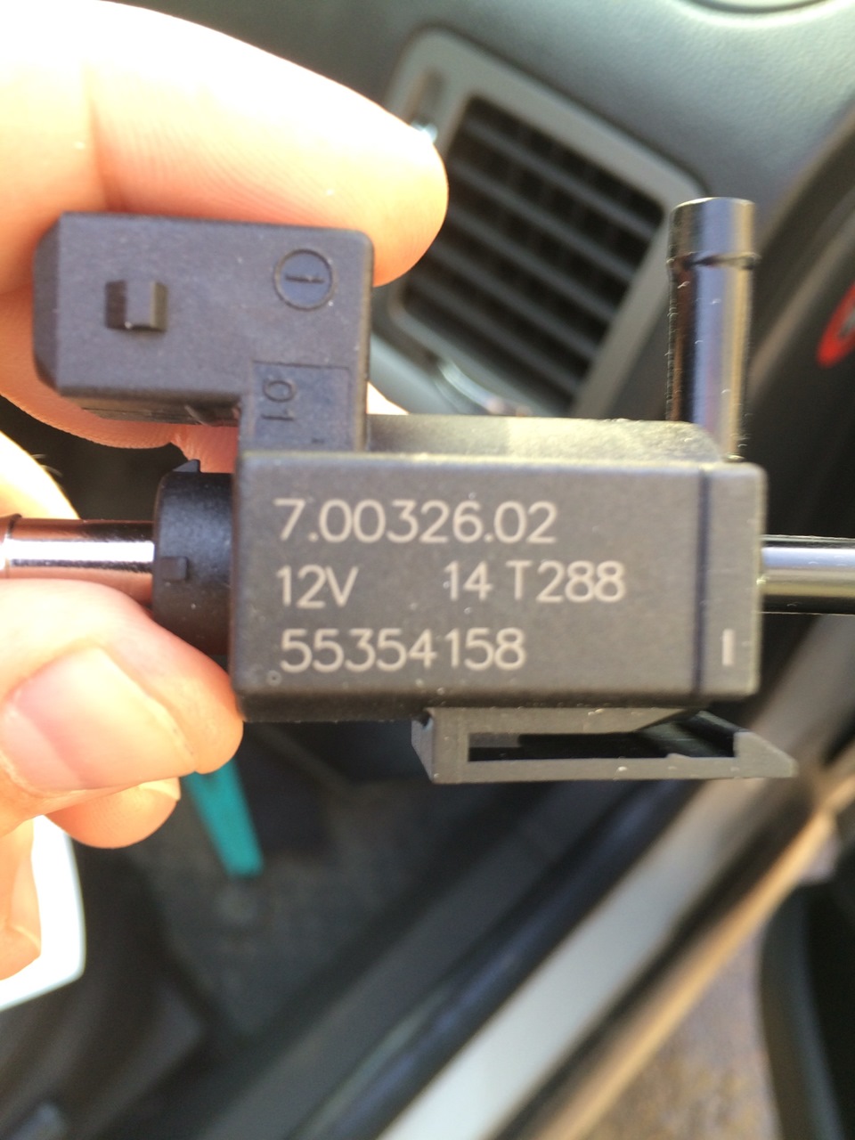 55354158 Перепускной клапан системы охлаждения GM | Запчасти на DRIVE2