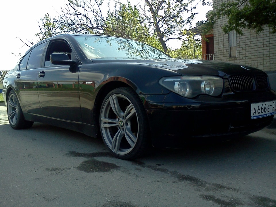 Angry Slippers — BMW 7 series (E65/E66), 4,5 л, 2002 года | колёсные диски | DRIVE2