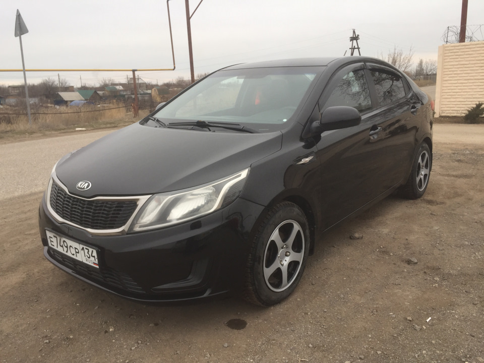 Будни трудяги — KIA Rio (3G), 1,4 л, 2014 года | наблюдение | DRIVE2